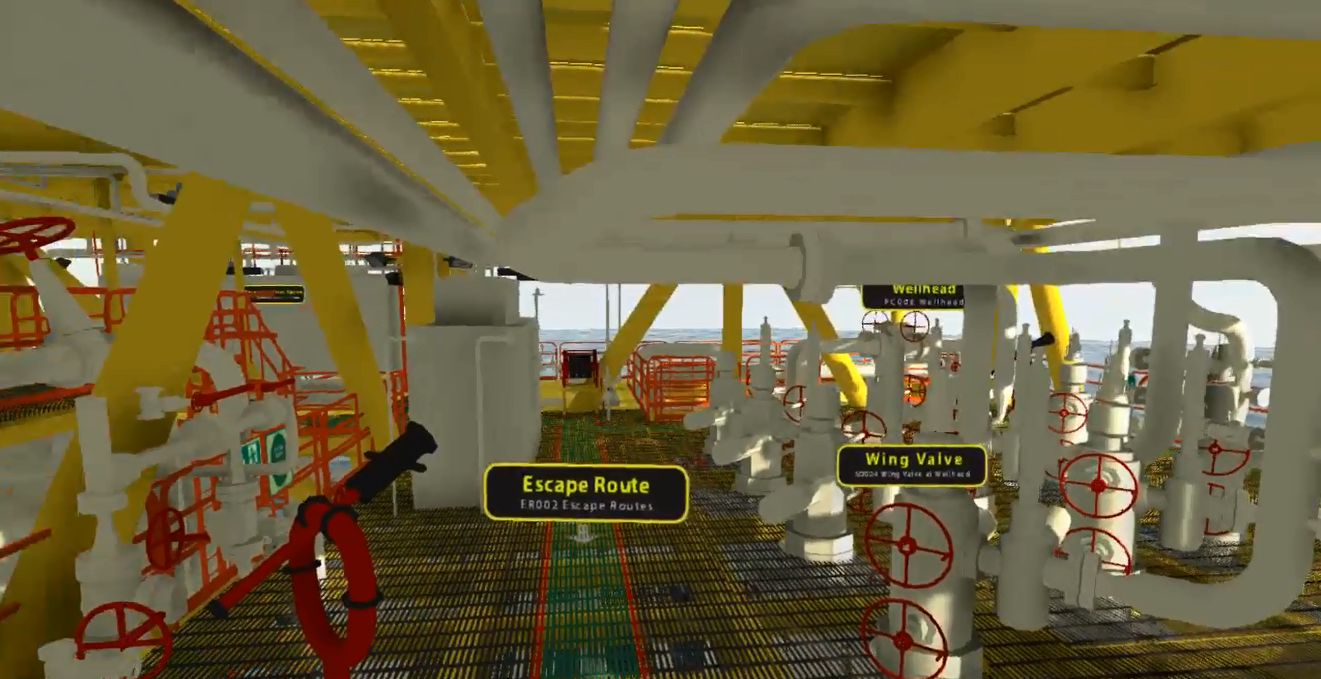 Operating Training Simulations in a Virtual 3D Environment - Insights